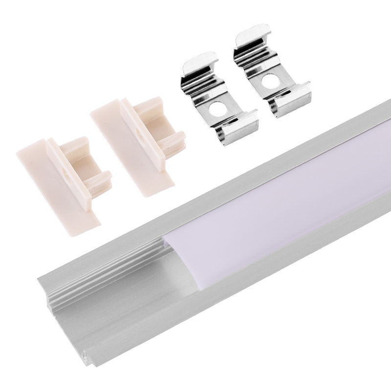 17MM RECESSED PROFILE ALUMINIUM (3MTR) - RH Electrical Suppliers